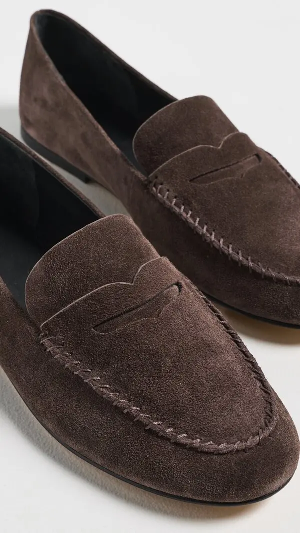 Vince Teo Suede Loafers