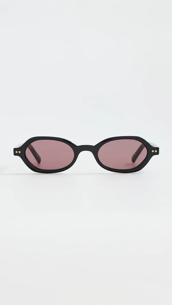 Le Specs Foundry Oval Sunglasses