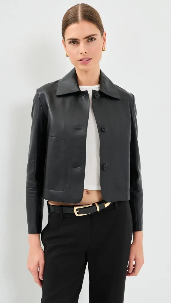 ARMA Emy Lamb Butter Jacket