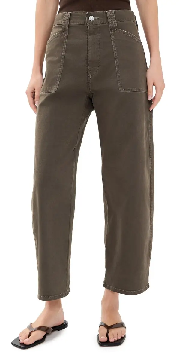 Moussy Vintage Gusset Cargo Pants - Brown