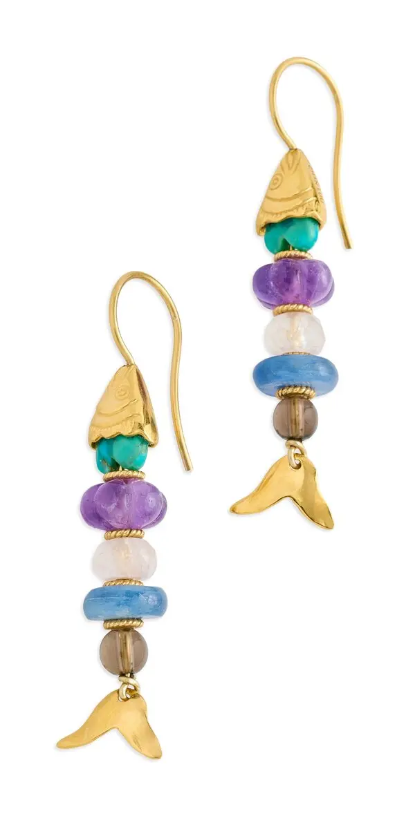 Chan Luu Mini Orris Earrings - Multi