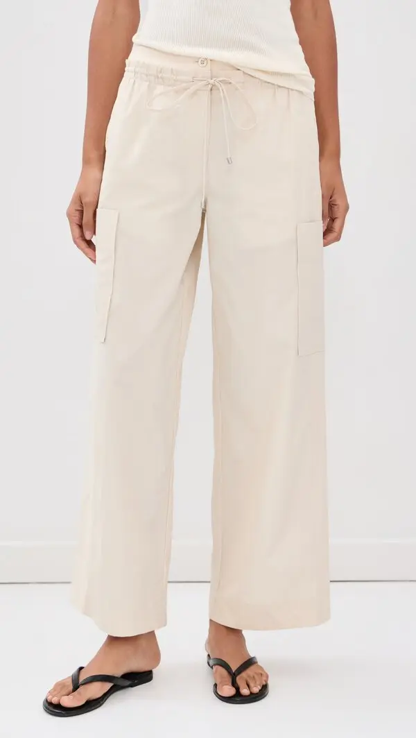 3.1 Phillip Lim Double Waistband Poplin Pants
