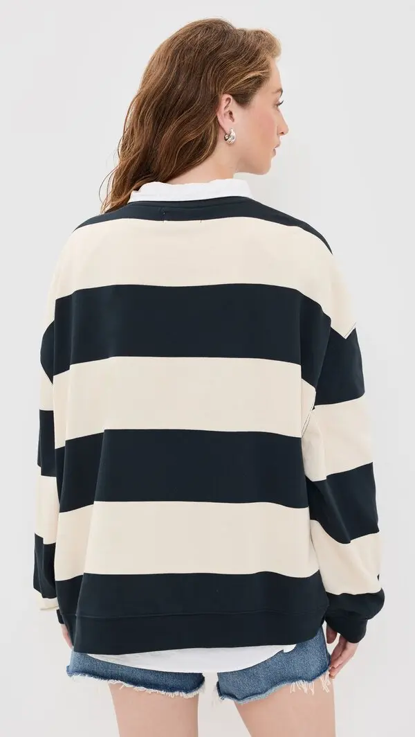Free People Classic Stripe Sweatshirt