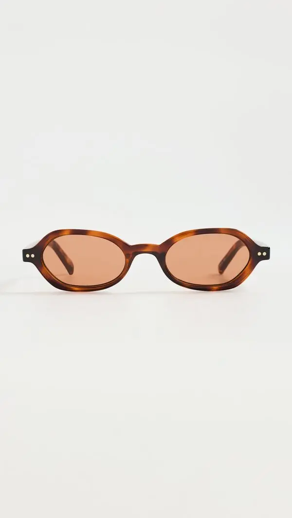 Le Specs Foundry Oval Sunglasses