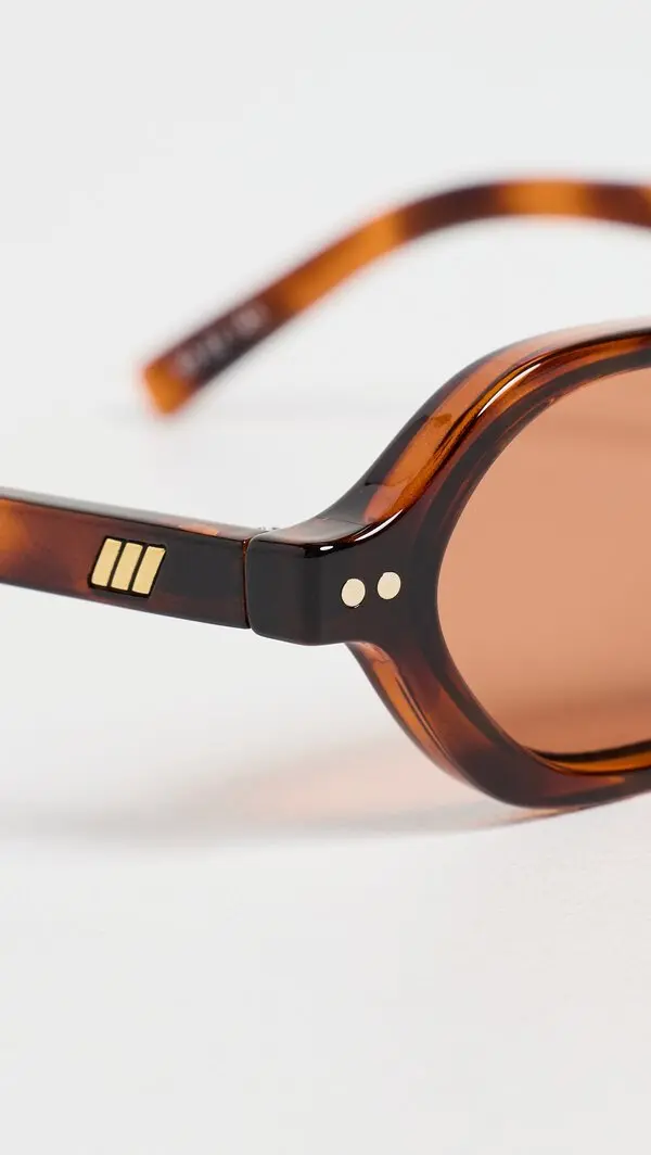 Le Specs Foundry Oval Sunglasses