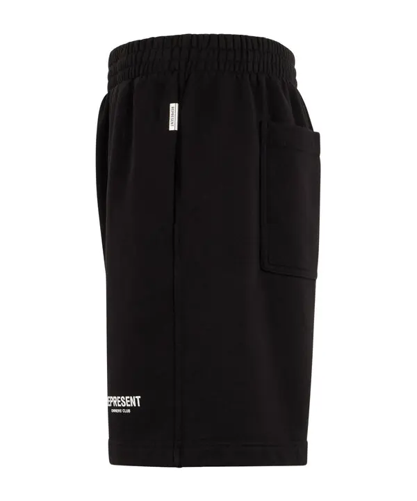 REPRESENT Elastic-waist Cotton Shorts