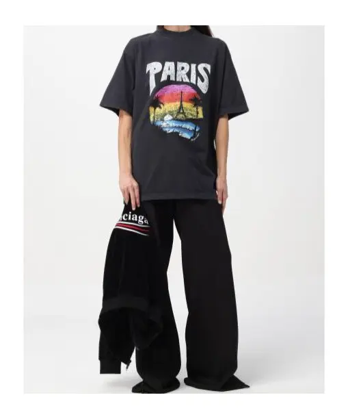Balenciaga Tropical Printed T-shirt