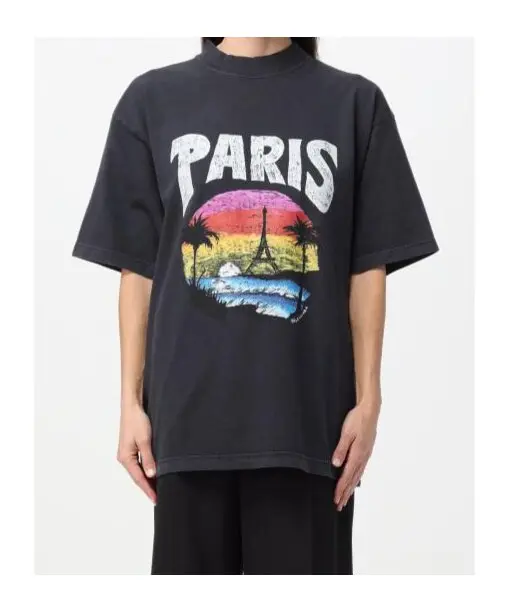 Balenciaga Tropical Printed T-shirt