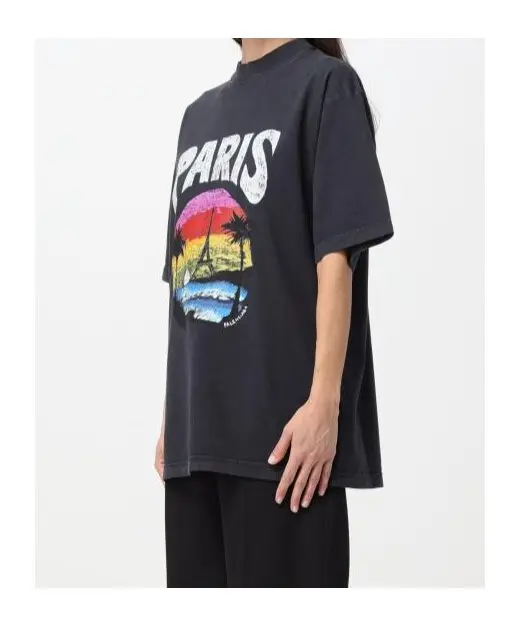 Balenciaga Tropical Printed T-shirt