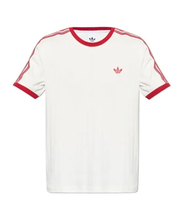 Adidas Originals Logo Embrodiered Crewneck T-shirt - White
