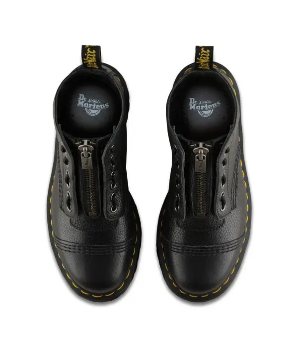 Dr. Martens Front Zipper Platform Martin Boots