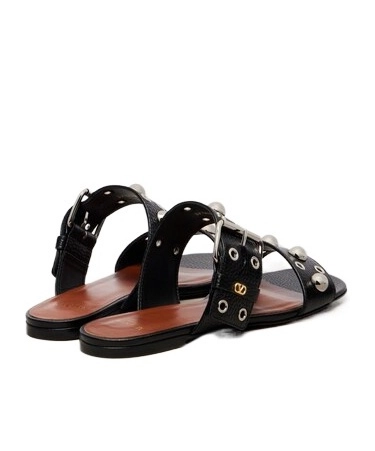Valentino Garavani Nellcôte Studded Leather Sandals