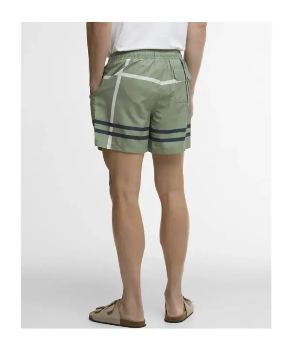 Barbour Logo-print Swim Shorts