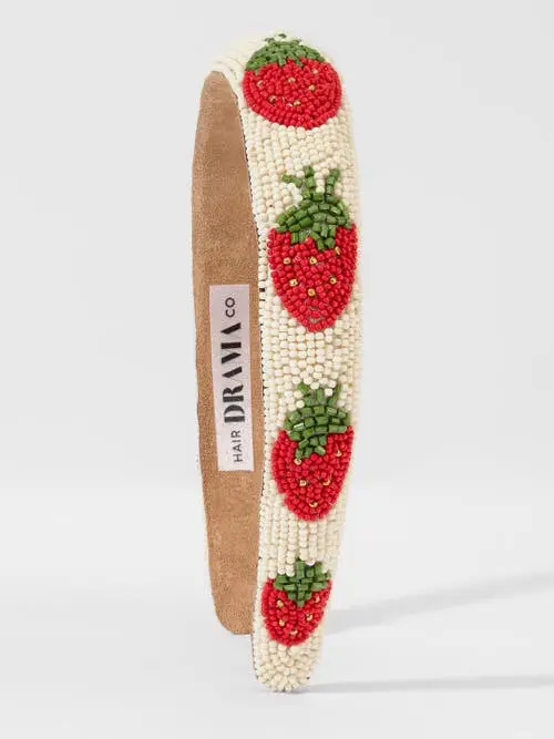 HAIR DRAMA CO Strawberry Fields Headband