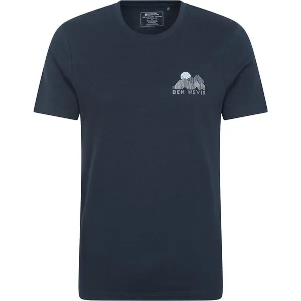 Mountain Warehouse Ben Nevis Sun Short-sleeved T-shirt - Navy