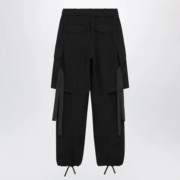 Sacai Wool-blend Cargo Trousers