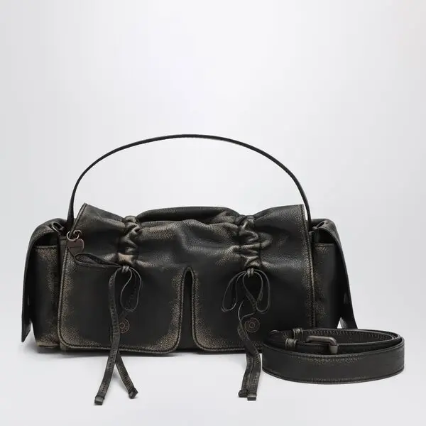 Acne Studios Bag With Multiple Pockets Dark /beige - Brown
