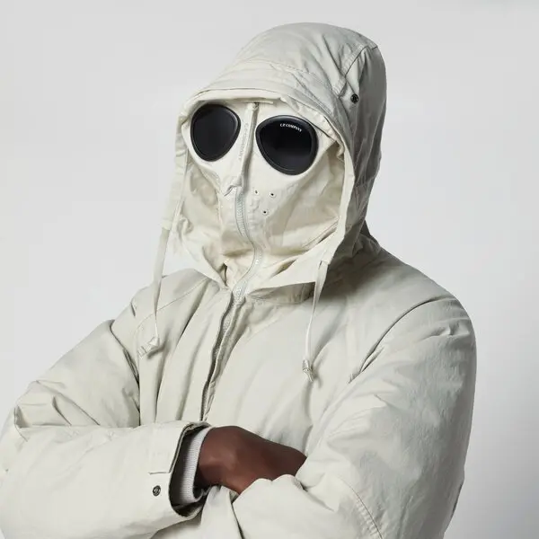 C.P. COMPANY Hooded Jacket With Goggle Lenses