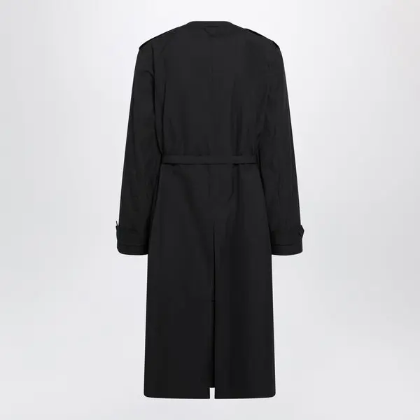 Prada Double-breasted Cotton-blend Trench Coat