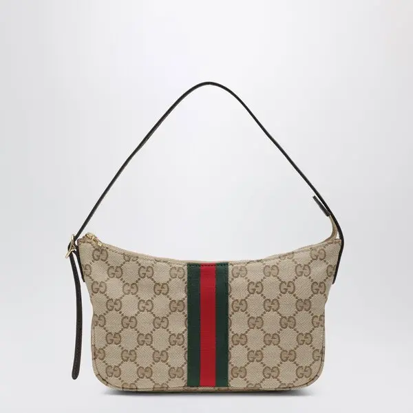 Gucci Small Beige Gg Pattern Bag