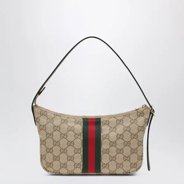 Gucci Small Beige Gg Pattern Bag
