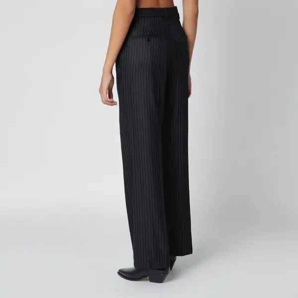 Isabel Marant Étoile Pinstripe Wool-blend Trousers