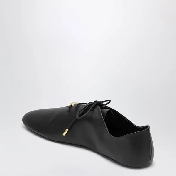 Loewe Calf Nappa Leather Lace-up Shoes - Black