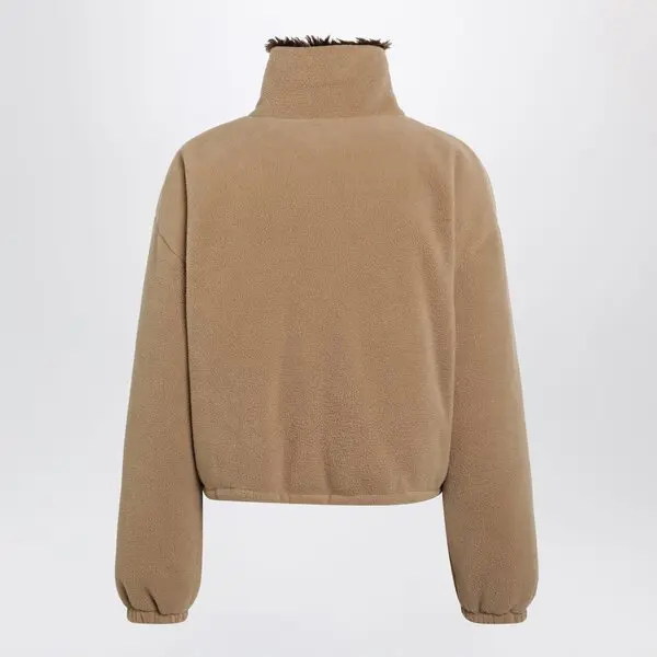 Miu Miu Camel Fleece Down Jacket