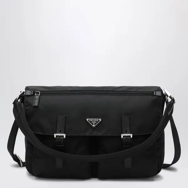 Prada Re-nylon Crossbody Bag - Black