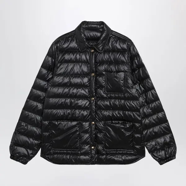 Moncler Fouine Down Shirt Jacket - Black