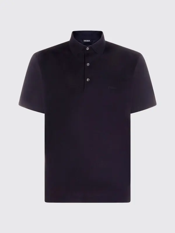 Zegna Polo Shirt Navy