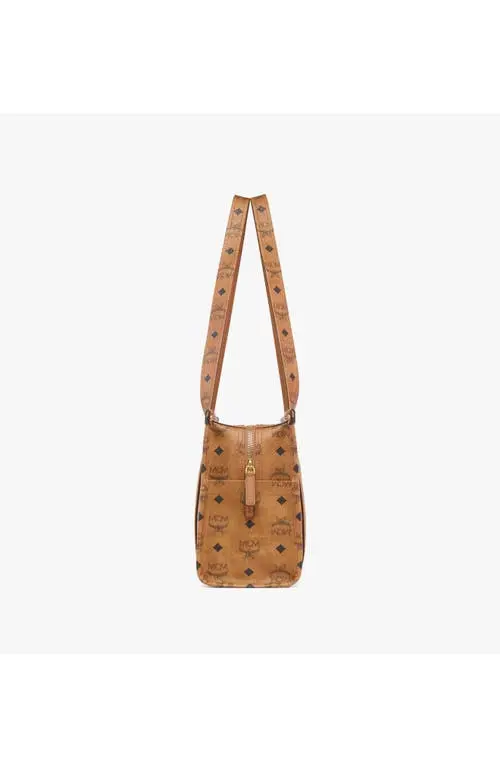 Mcm Visetos Monogram Canvas Tote Bag