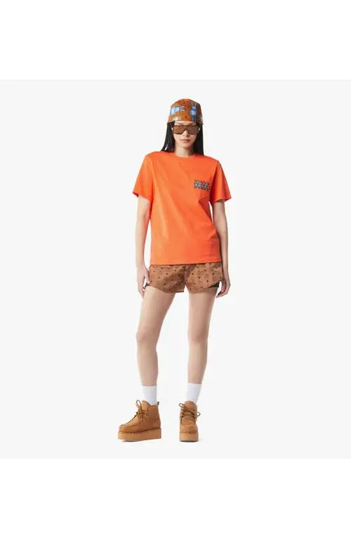 Mcm Rabot Pocket T-shirt - Orangeade