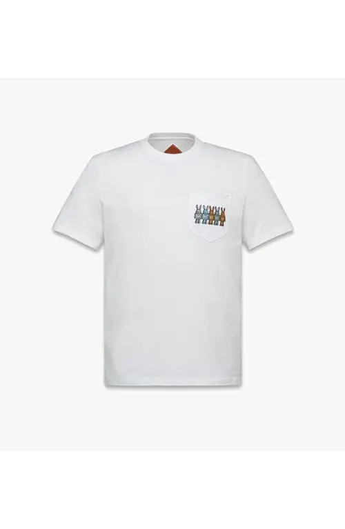 Mcm Rabot Pocket T-shirt - White