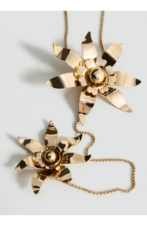 Mango Flower Chain Necklace