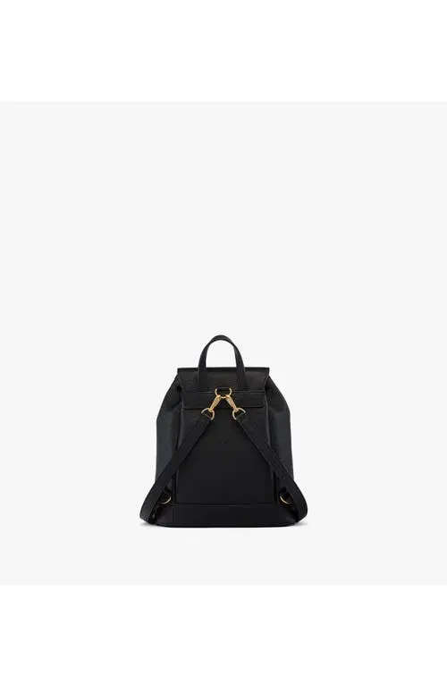 Mcm Mini Pina Drawstring Backpack In Studded Calfskin