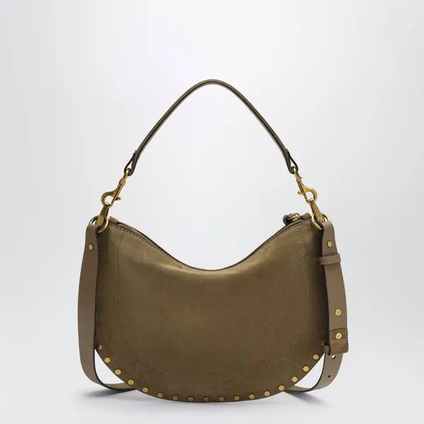 Isabel Marant Étoile Oskan Soft Zipped Bag In Suede - Cream