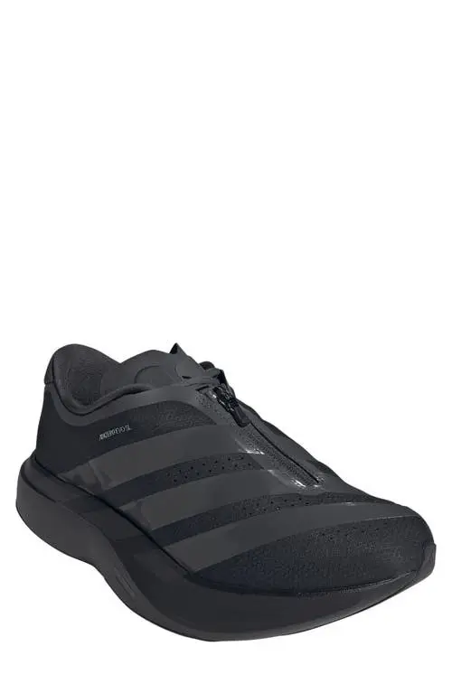 Adidas Adizero Evo Sl Zip Lightstrikepro Running Shoe - Core Black/grey/silver