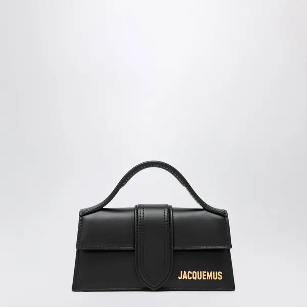 Jacquemus Bambino Small Leather Shoulder Bag - Black