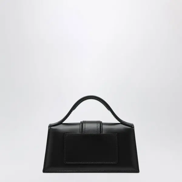 Jacquemus Bambino Small Leather Shoulder Bag - Black