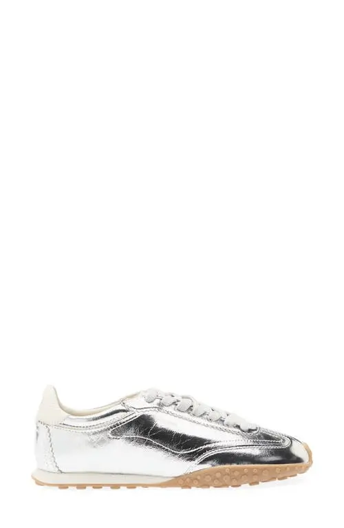 HOFF Metallic Leather Lace-up Sneakers