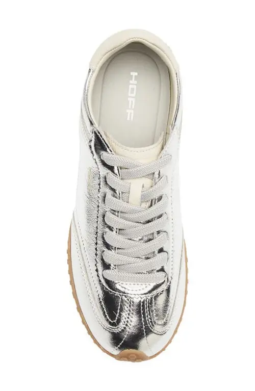 HOFF Metallic Leather Lace-up Sneakers