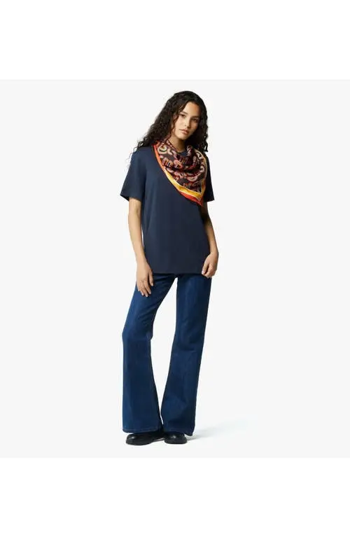Mcm Disco Monogram Scarf In Organic Silk