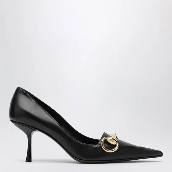 Gucci Boulevard Glossy Leather Pumps