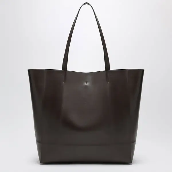 TOTEME Roam Leather Tote Bag - Brown
