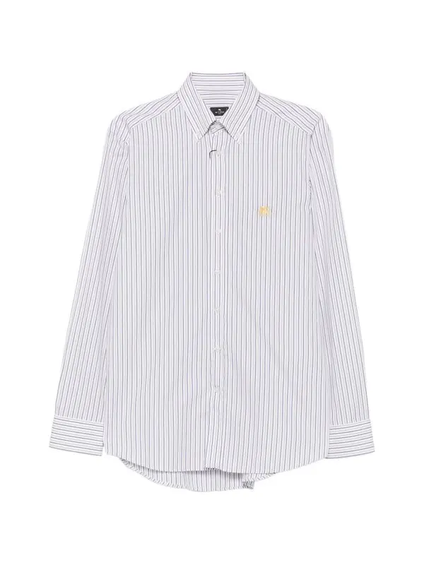 Etro Striped Cotton Shirt - Multicolor