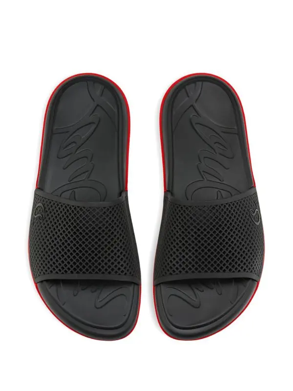 CHRISTIAN LOUBOUTIN Easy Breezy Pool Slides
