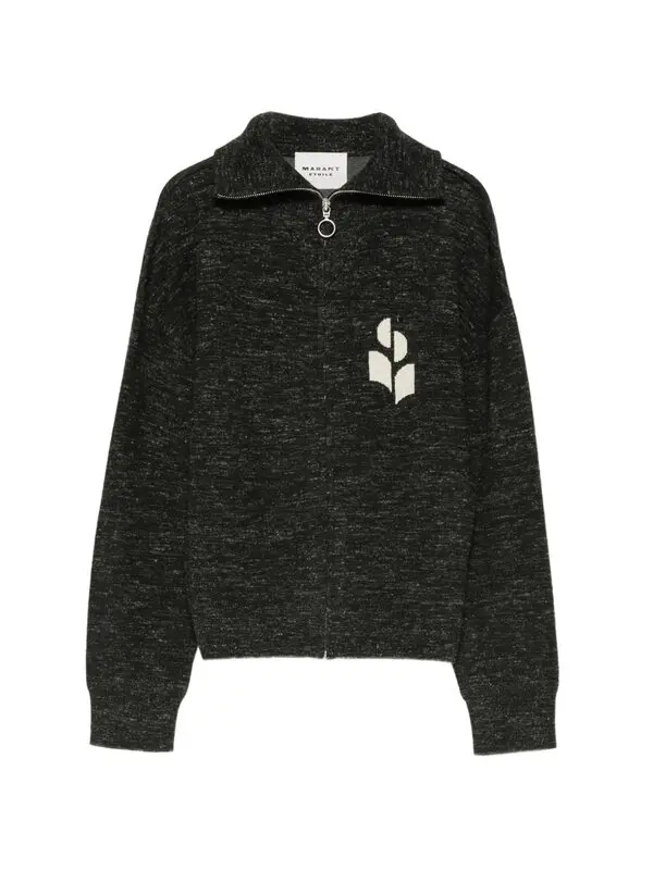 Isabel Marant Étoile Koxy Wool Blend Cardigan - Multicolor