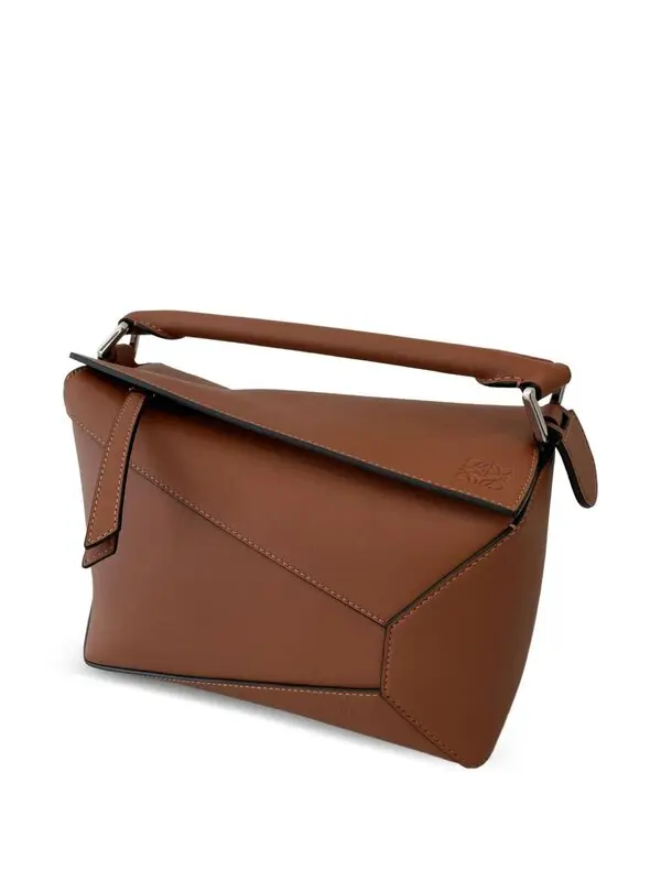 Loewe Puzzle Edge Small Leather Handbag - Multicolor