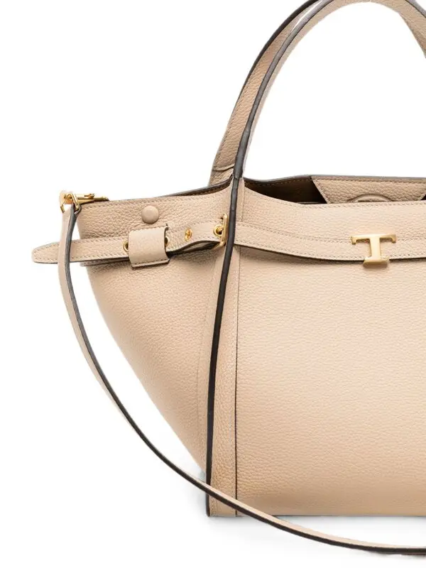 TOD'S Timeless Small Leather Tote Bag - Multicolor